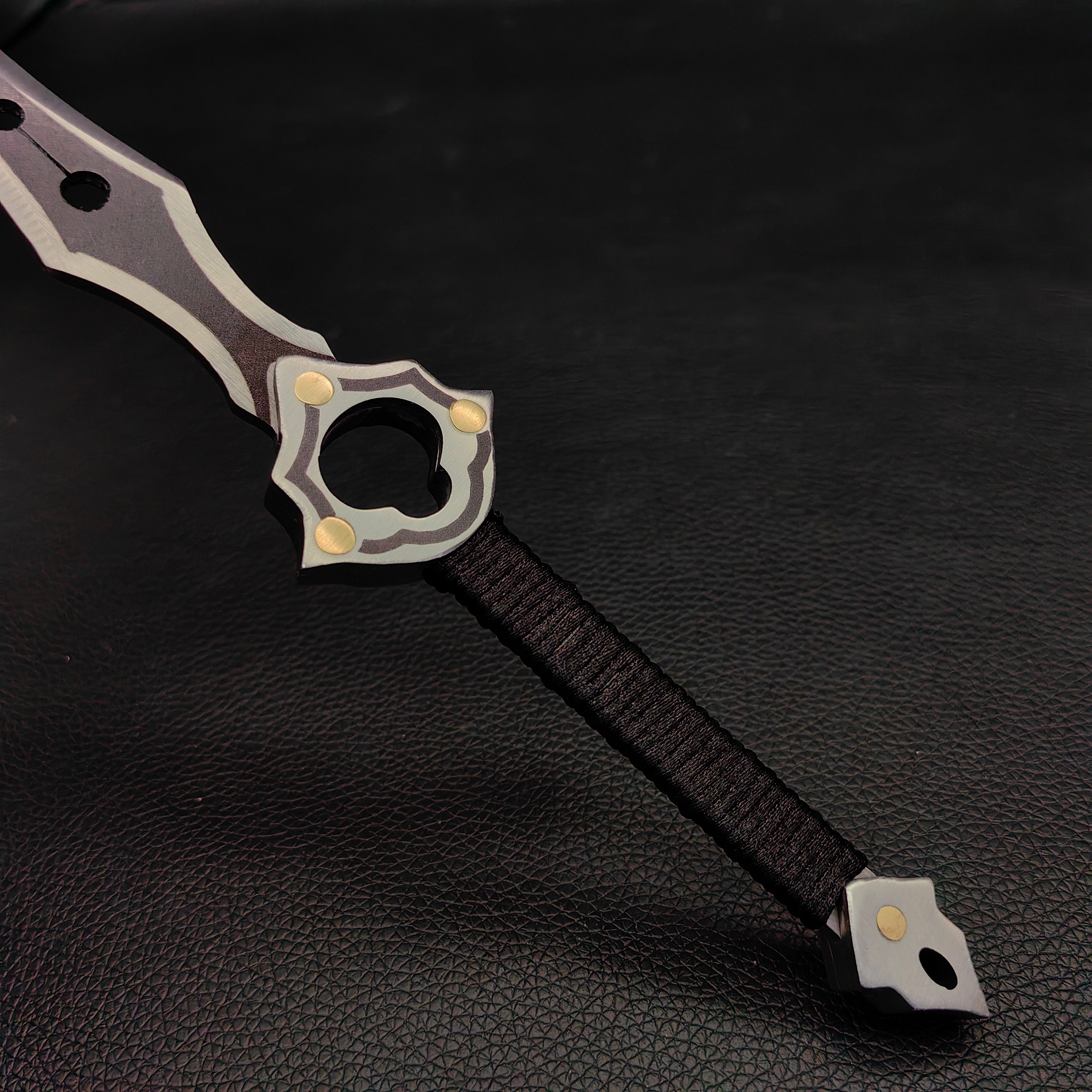 Hand-forged Infinity Sword Metal Infinity Blade Miniature Replica 30cm ...