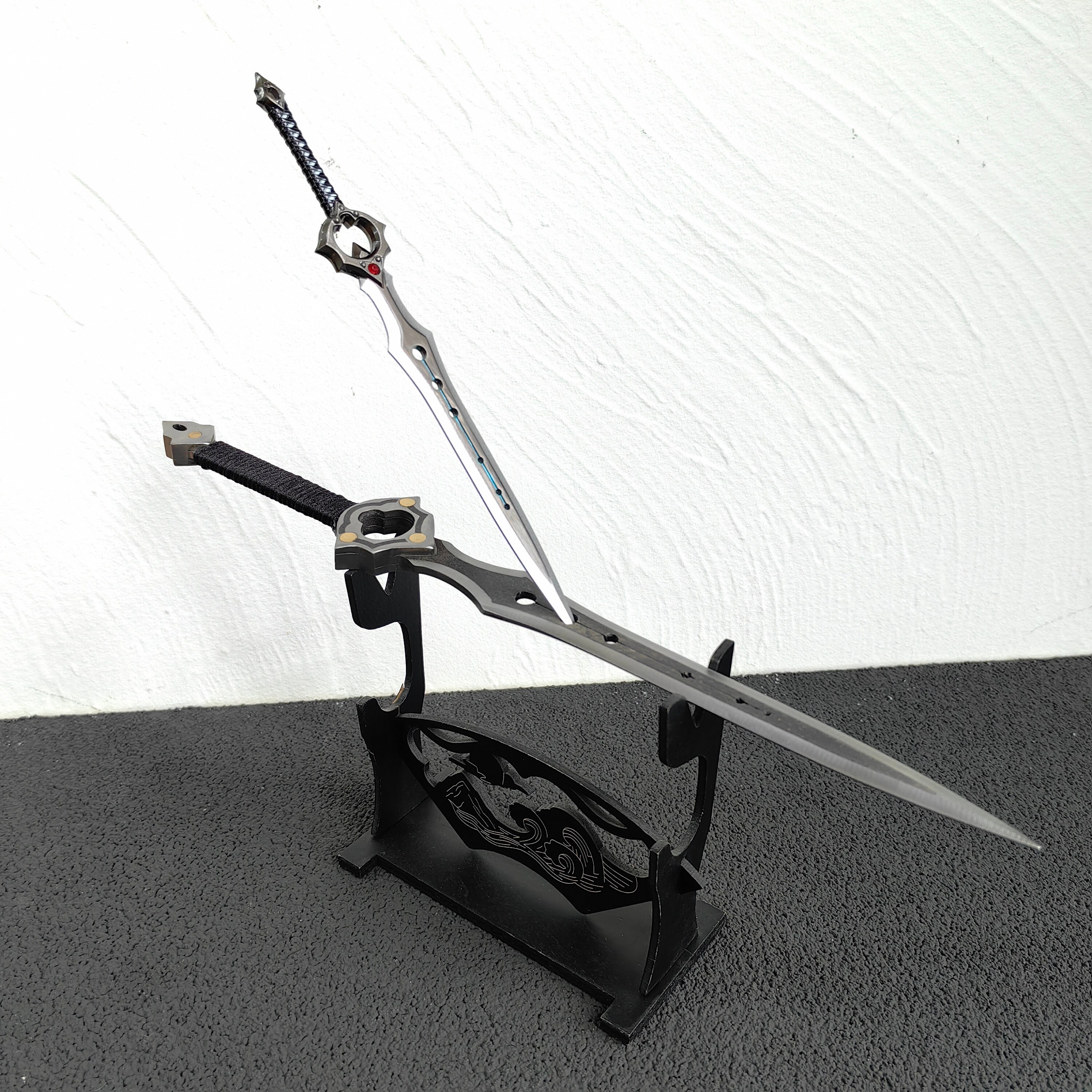 Infinity Sword Metal Infinity Blade 7.9 and 11.8 Mini Hand-forged ...