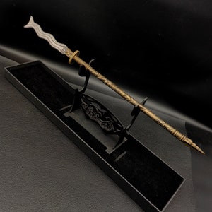 Brass Handle Zhaoyun Long Spear Zhangfei Snake Shape Knife Lvbu Double ...