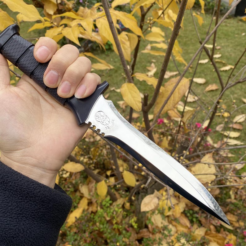 Metal Resident Evil 4 Leon Primal Knife Replica RE4 Gamer Cool Gifts ...