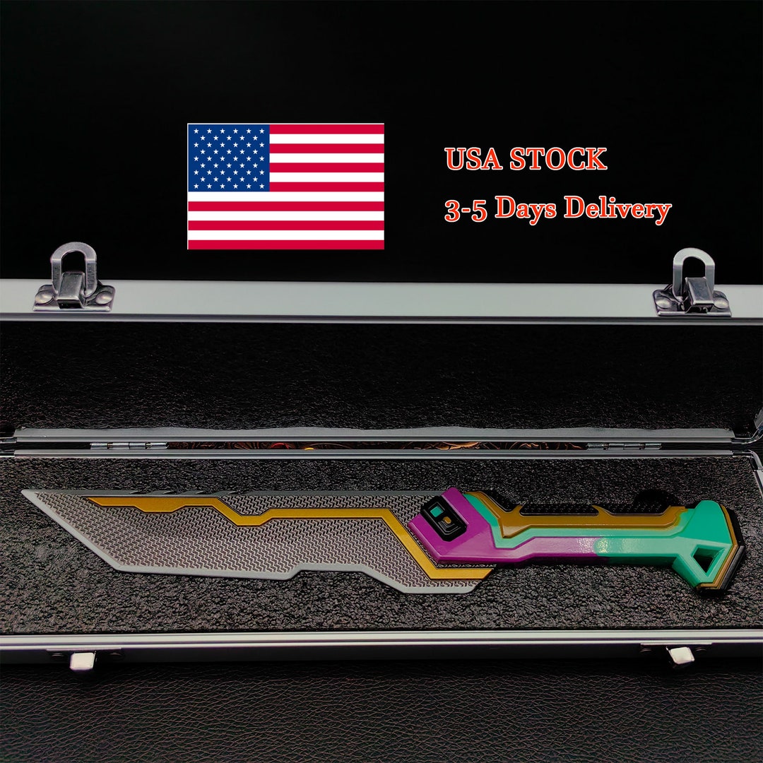 Glitchpop Dagger Glitchpop Knife Replica Val Melee Skin Luminous ...