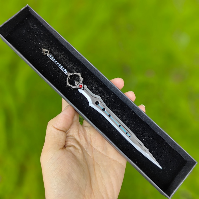 Infinity Sword Metal Infinity Blade 7.9 and 11.8 Mini Hand-forged ...