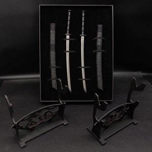 Samurai Katana Hand-forged Ninja Sword Mini Japanese Sword Samurai ...