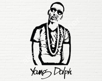Young Dolph Svg - Etsy