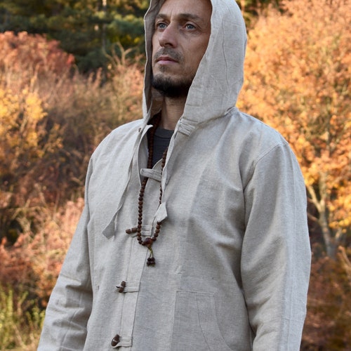 Hemp Jacket 100% Hemp Hoodie Hemp Mens Hemp Clothing - Etsy