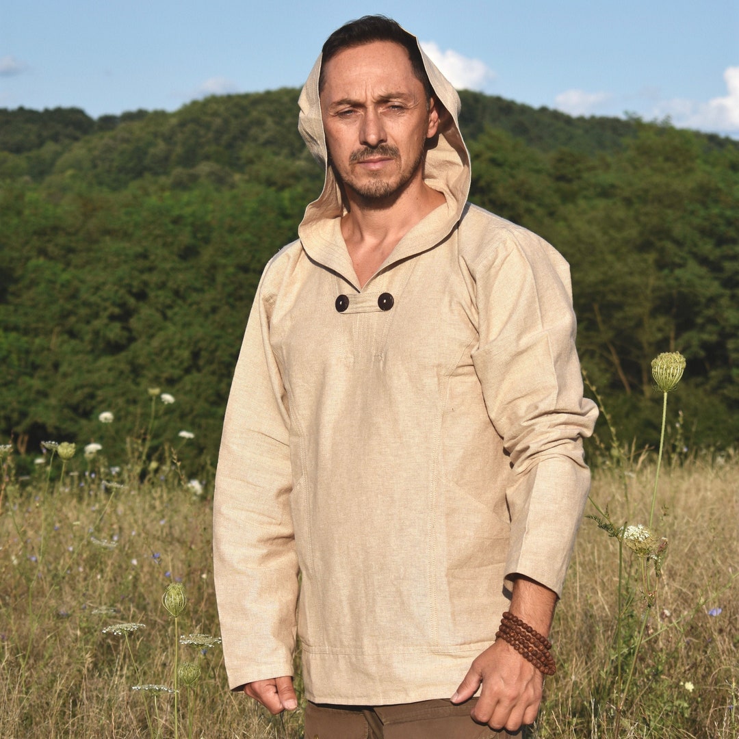 Hemp Hoodie 100% Hemp Handwoven Hemp Shirt Hemp Baja Sweatshirt - Etsy