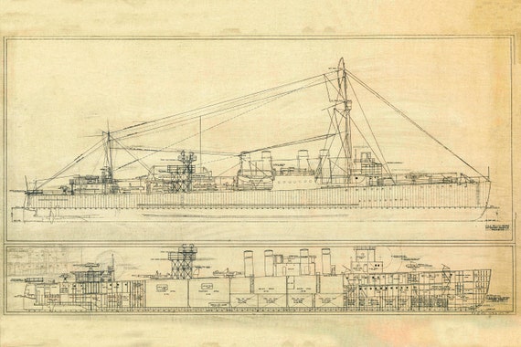 Battleship Blueprints And Plans
