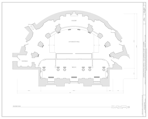 Law Court Floor Plan