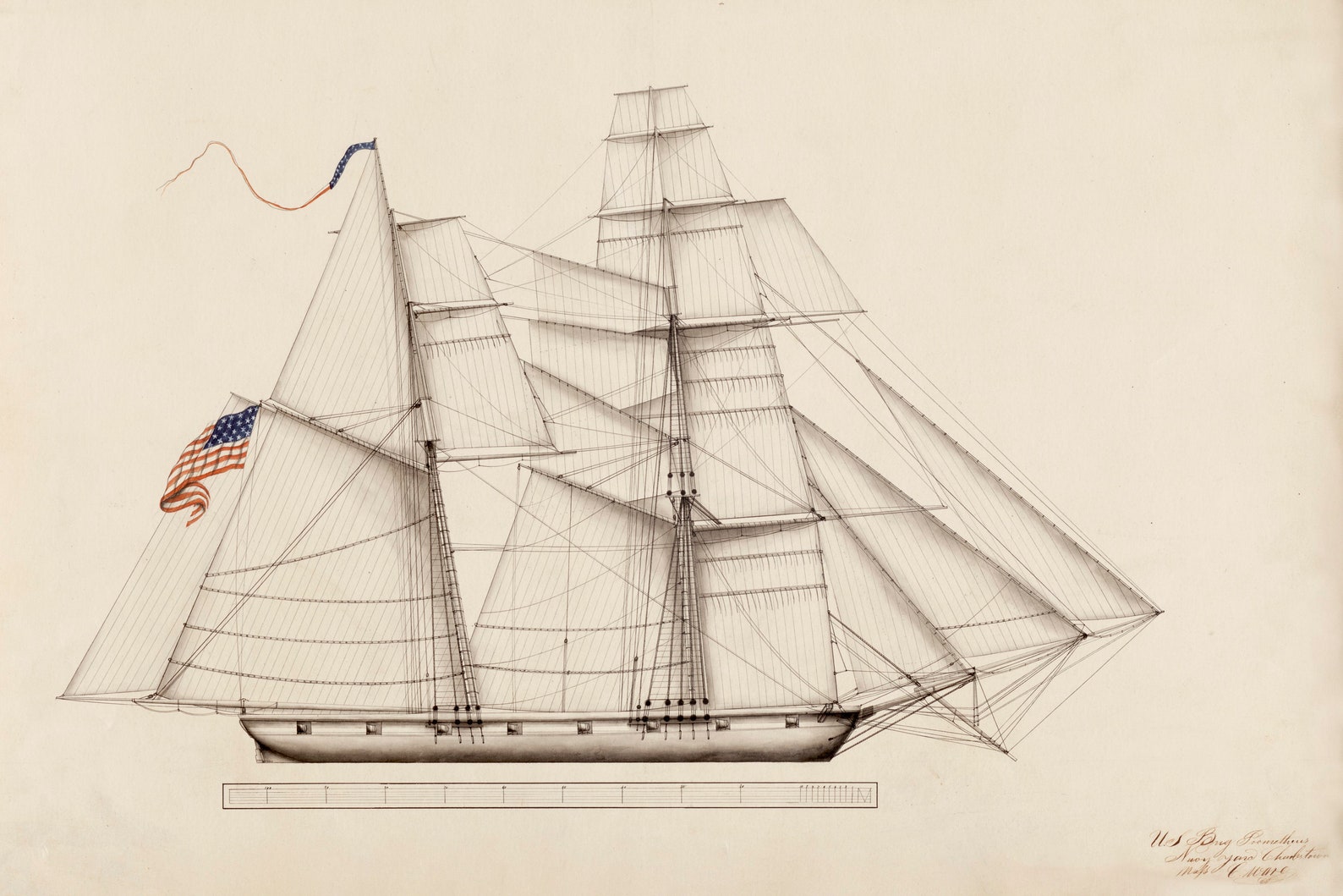 USS Prometheus Drawing Blueprint - Ship Blueprint, Ship Drawing ...