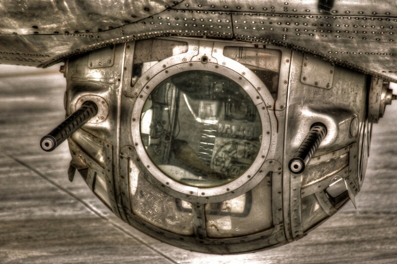 B-17 Bomber Turret - Airplane Photography, Aviation Art, Airplane Art ...