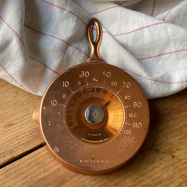 Vintage Thermometer - Etsy