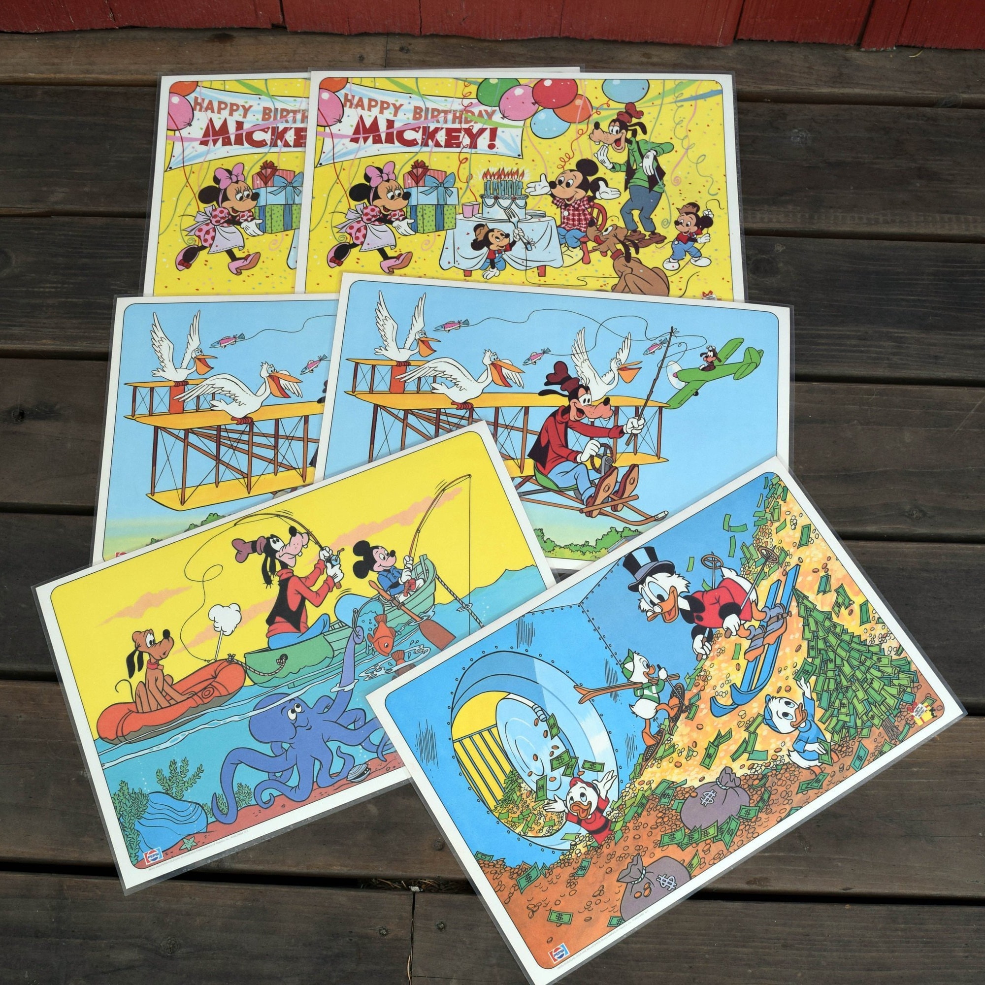 Memorabilia Collectibles Vintage Pepsi Disney Happy Birthday Mickey ...