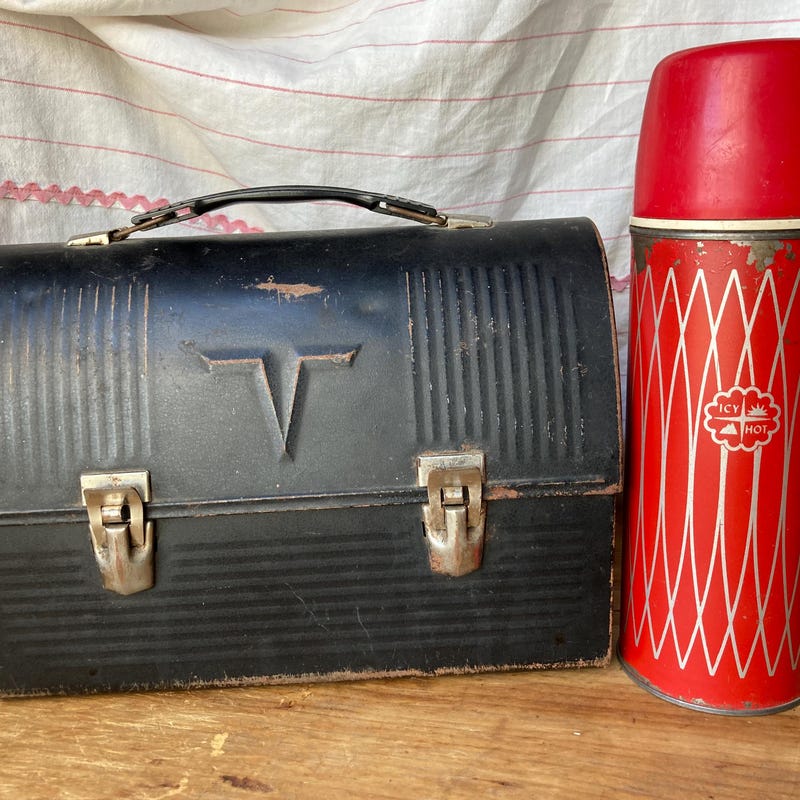 Vintage Lunch Pail - Etsy
