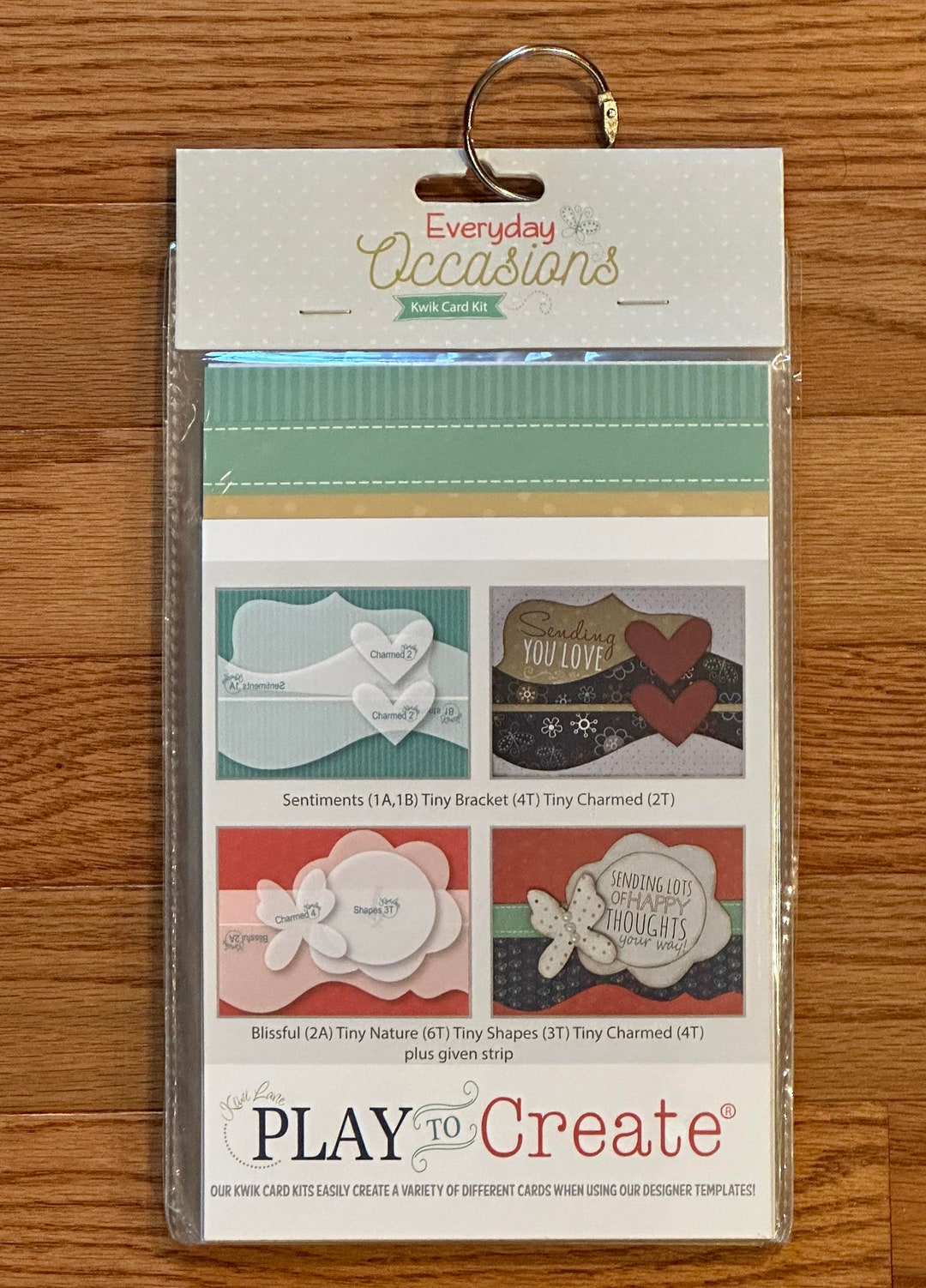 Kwik Card Paper Kits - Kiwi Lane Designs - Etsy
