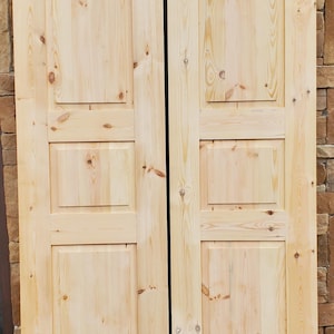Custom Spruce Interior Doors, 8 Foot Interior Door, Raised Panel Door ...