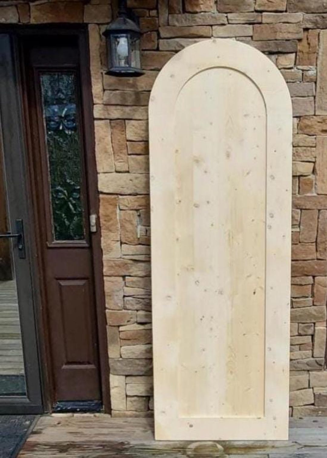 Arched Interior Door, Hobbit Door, Curved Top Door, Arch Top Door ...