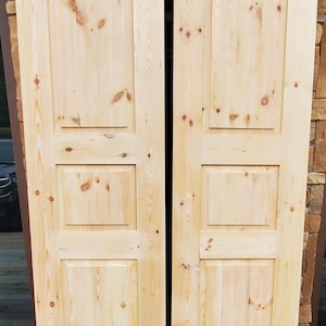 Custom Spruce Interior Doors, 8 Foot Interior Door, Raised Panel Door ...