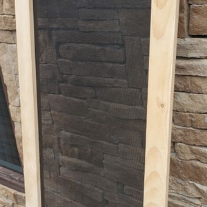 Handmade Custom Screen Door: Low Panel X Design, Cedar or Poplar - Etsy