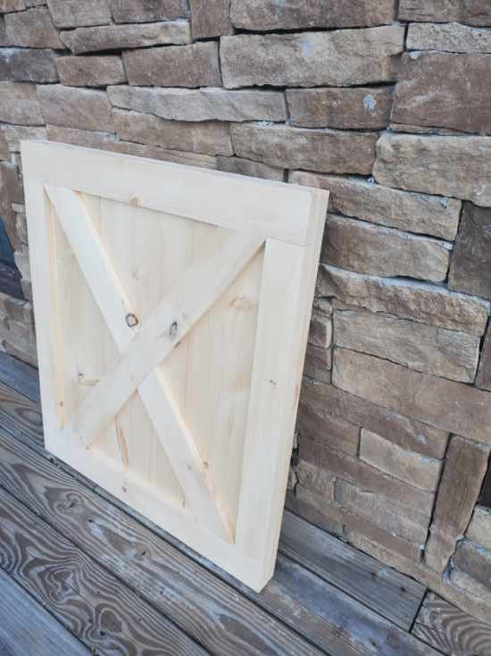 Handmade Solid Wood X Pattern Gate: Baby/pet or Garden - Etsy