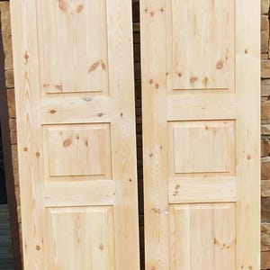 Custom Spruce Interior Doors, 8 Foot Interior Door, Raised Panel Door ...
