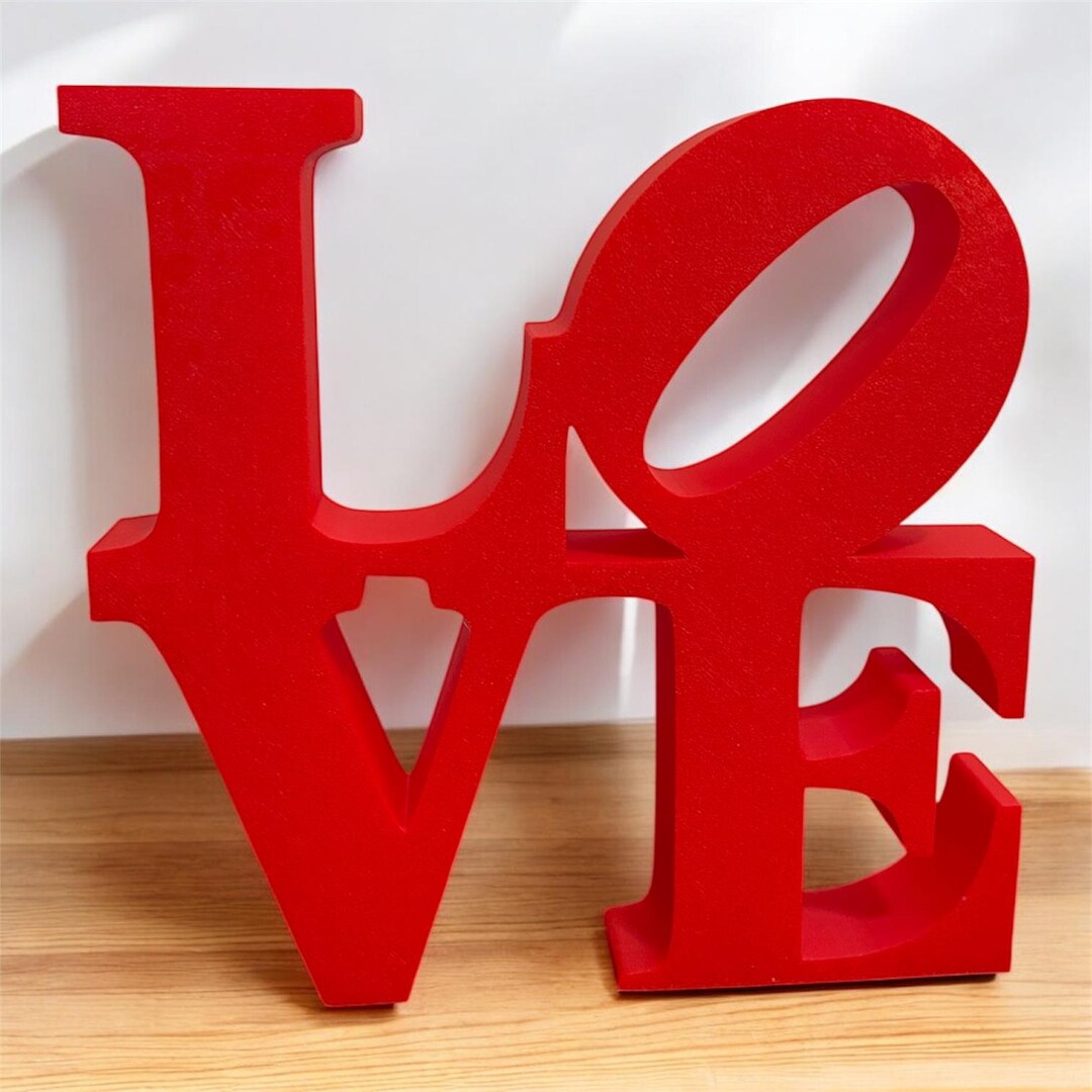 Decorative Home Decor, Home Decor, Signs, 3D Prints, LOVE Signs, 3D ...