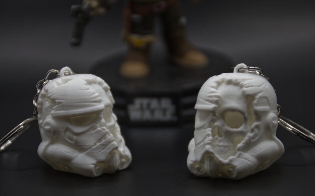 Stormtrooper Key Chain, 3D Printed Keychain, Keychains, Backpack ...