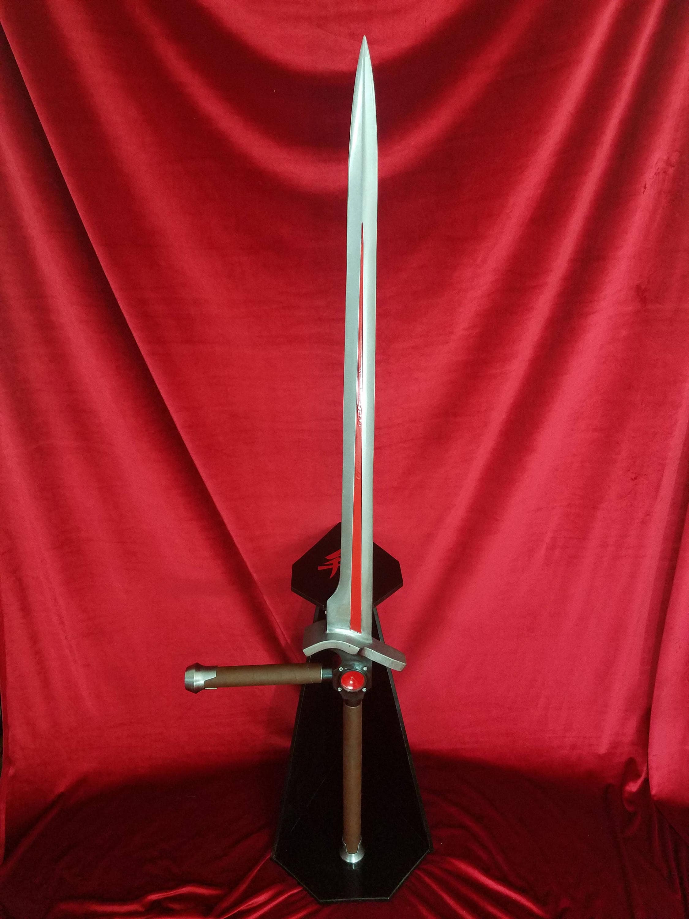 Capcom Strider Hiryu's Cypher Sword "falchion". Handmade, Full-scale ...