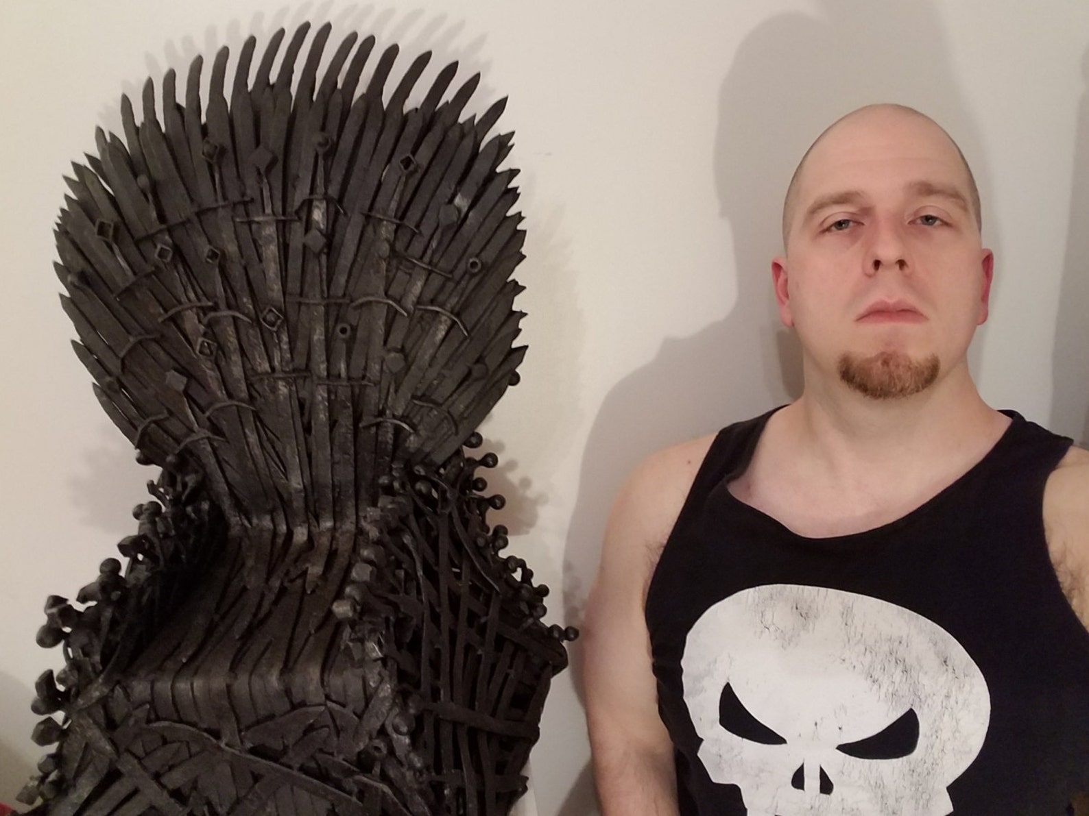 All Steel 1:3 Scale Iron Throne Replica From Game of Thrones (MADE TO ...