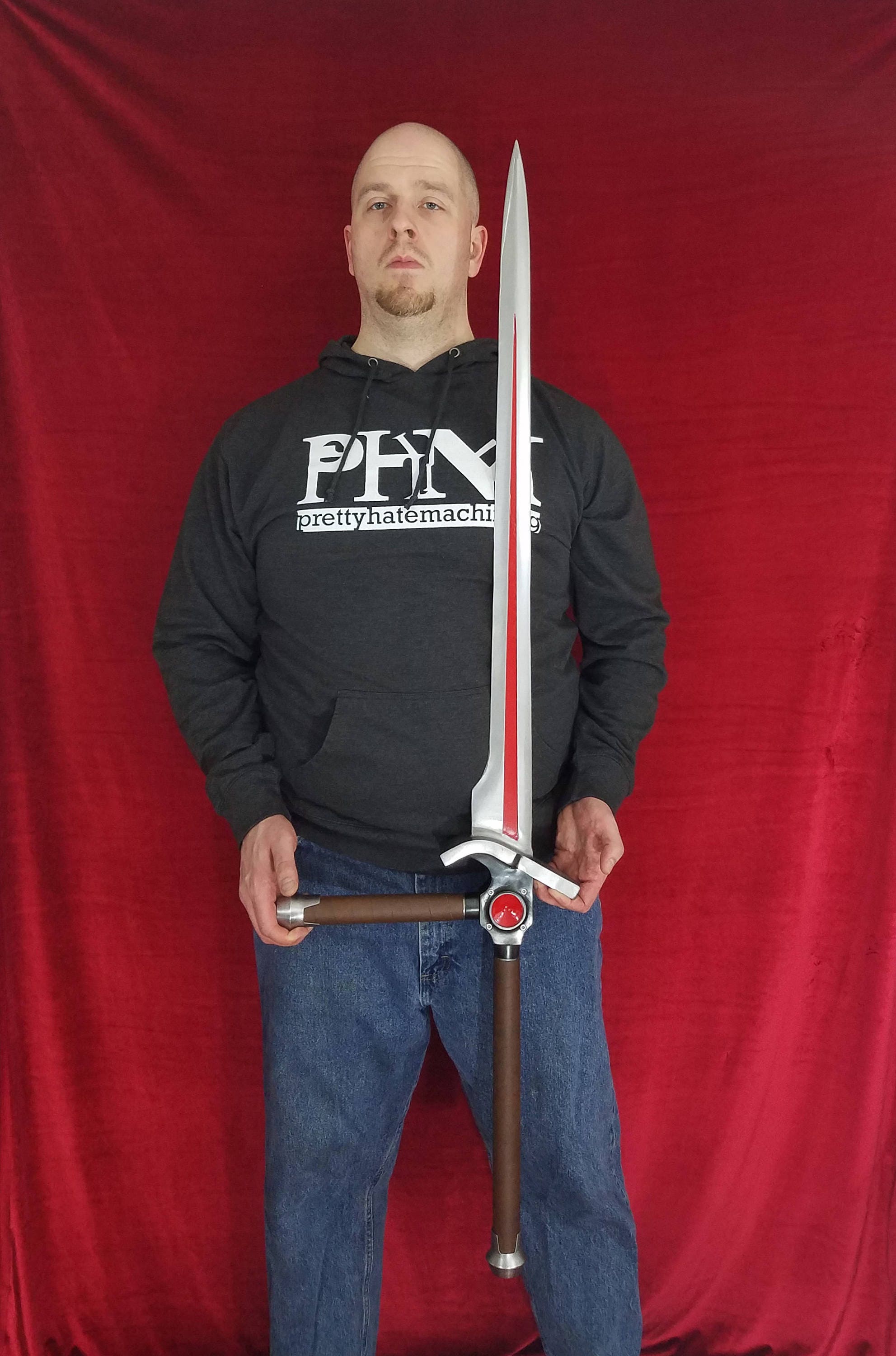 Capcom Strider Hiryu's Cypher Sword "falchion". Handmade, Full-scale ...