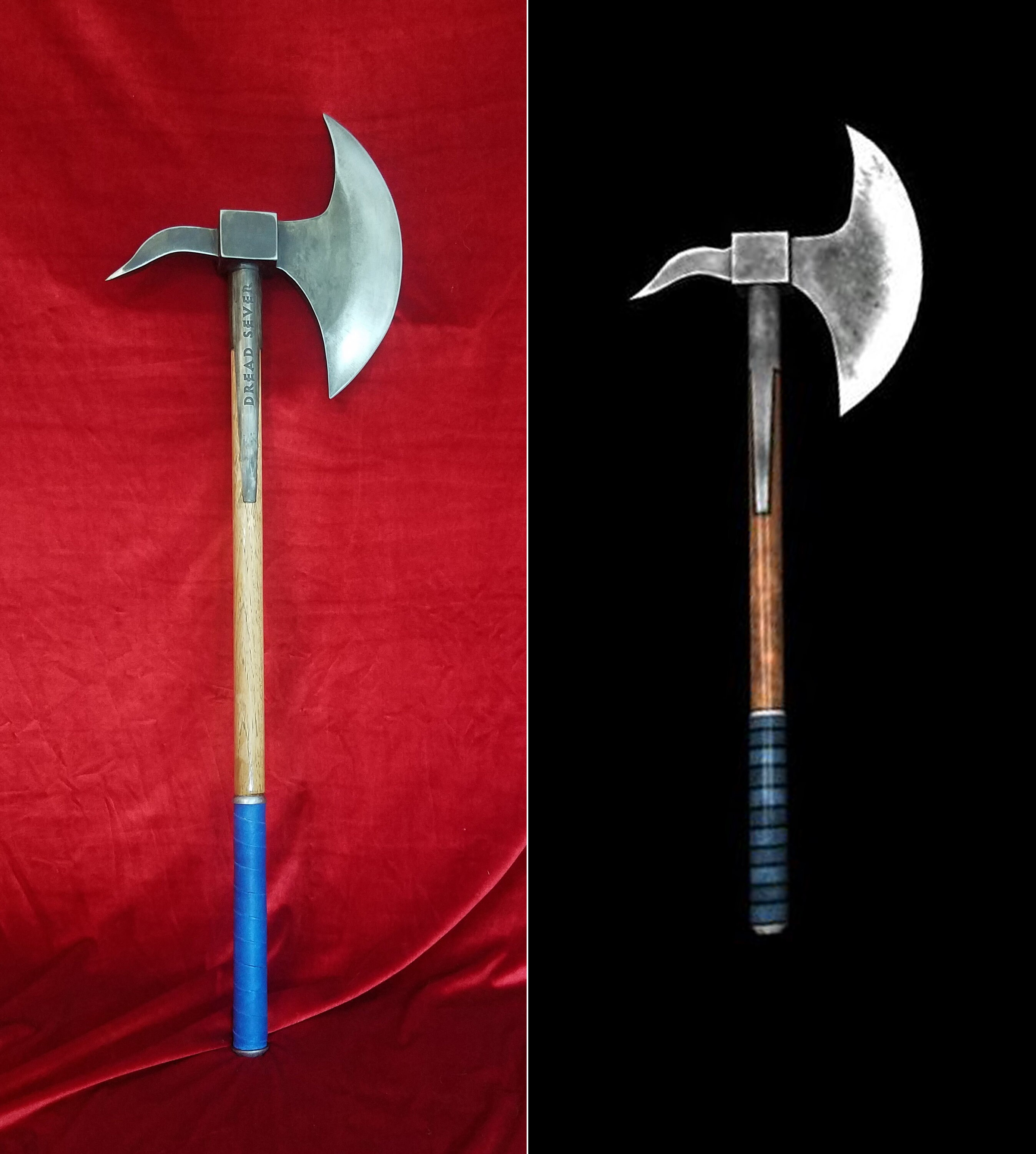 One-handed Axe "dread Sever" (MADE TO ORDER) - Etsy