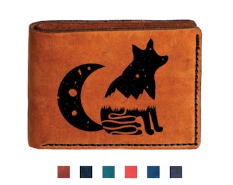 Fox wallet | Etsy