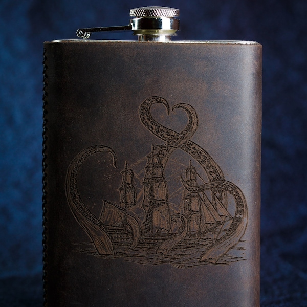 Personalized Flask - Etsy