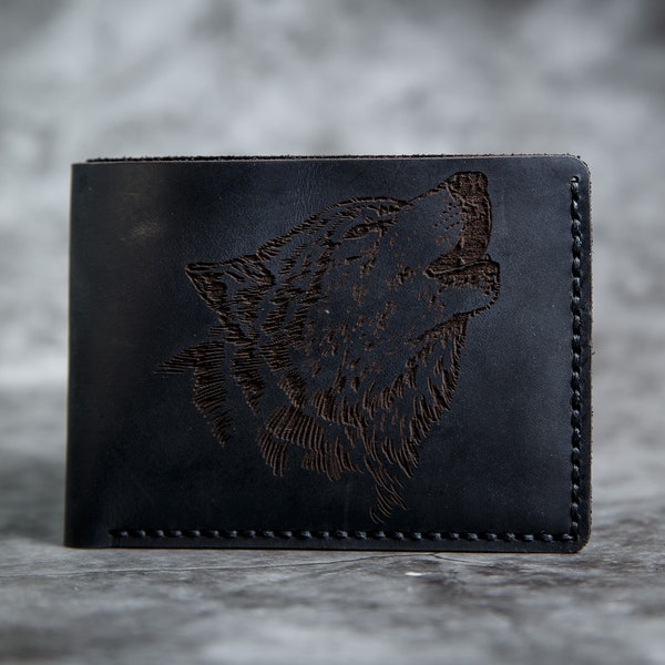 Leather Wolf Head - Etsy