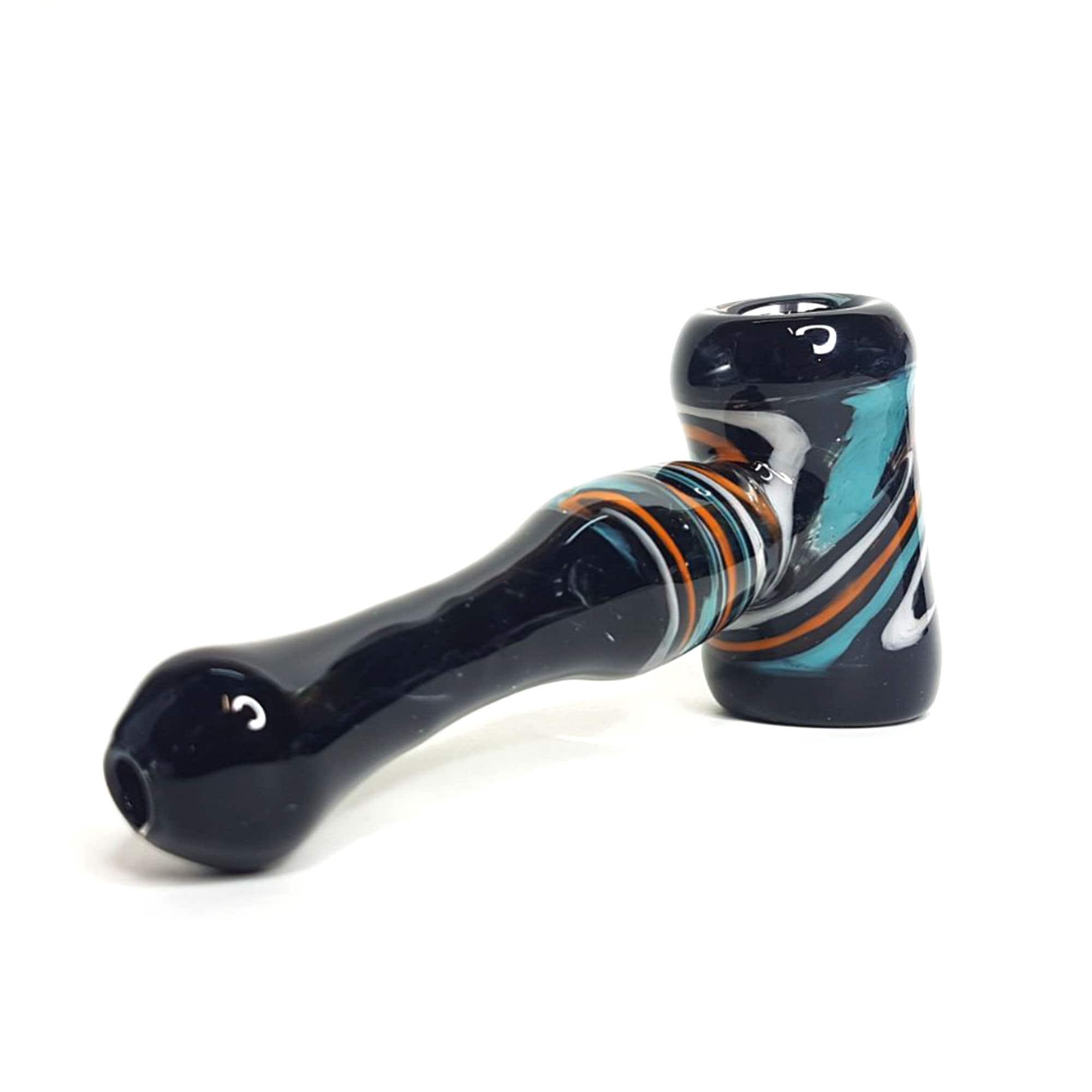 Unique Glass Hammer Pipe // Sparkle Colorful Glass Hammer // High ...