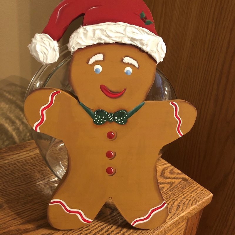 Gingerbread Cookie Jar - Etsy