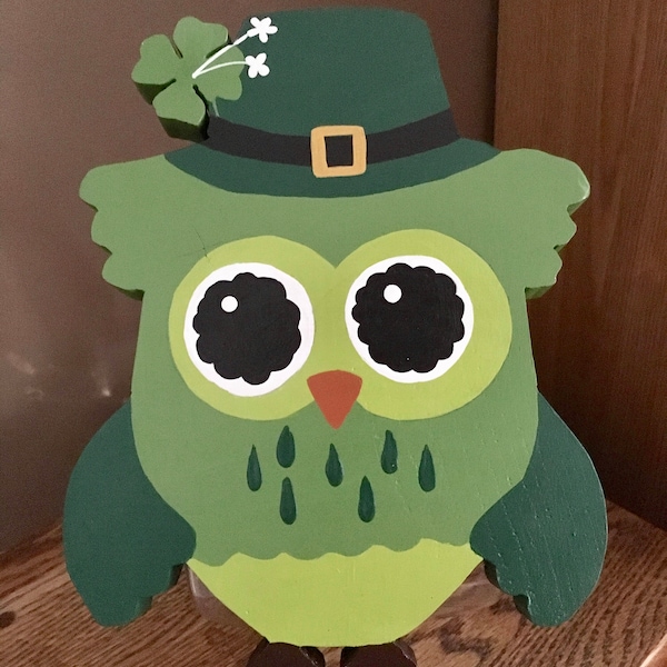 St Patricks Day Owl - Etsy