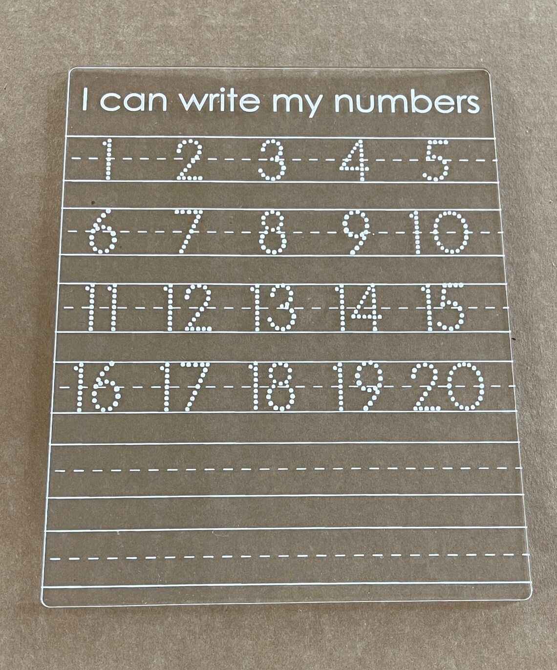Educational Dry Erase Boards Set of Four, Includes Letters, Numbers ...