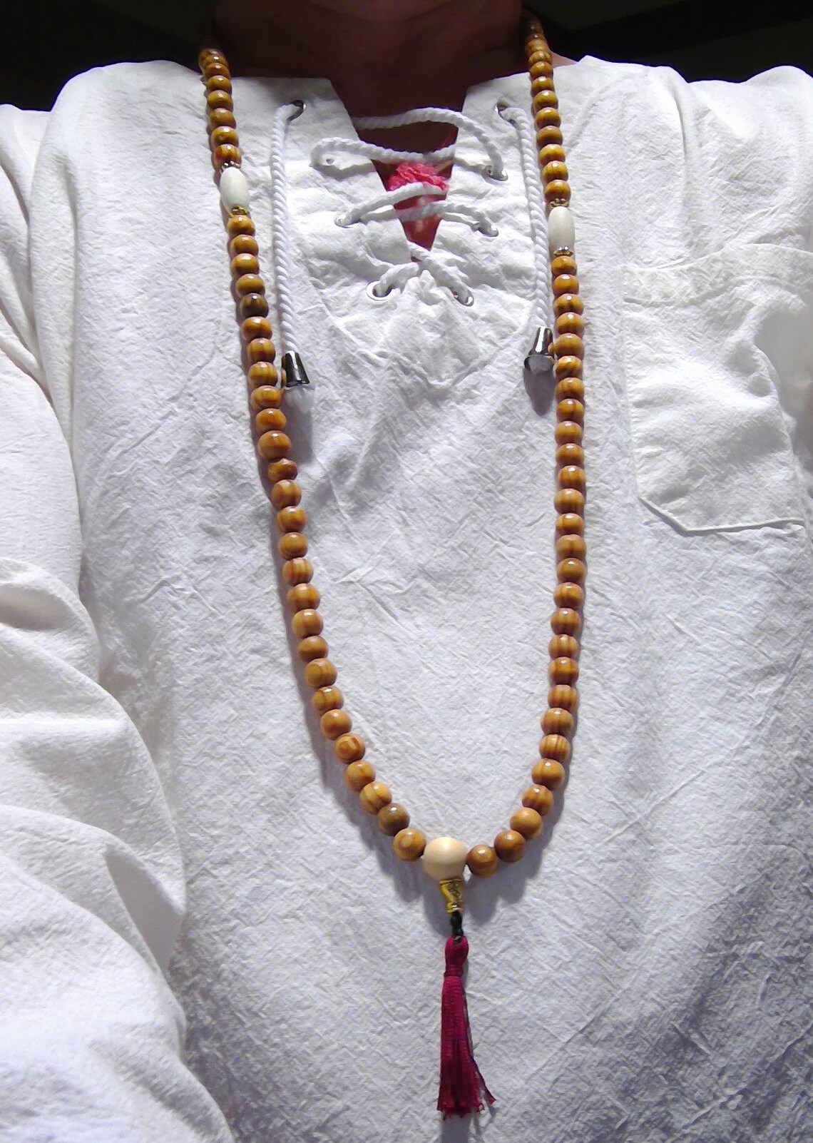 Wooden Bead Hand Strung Mala - Etsy