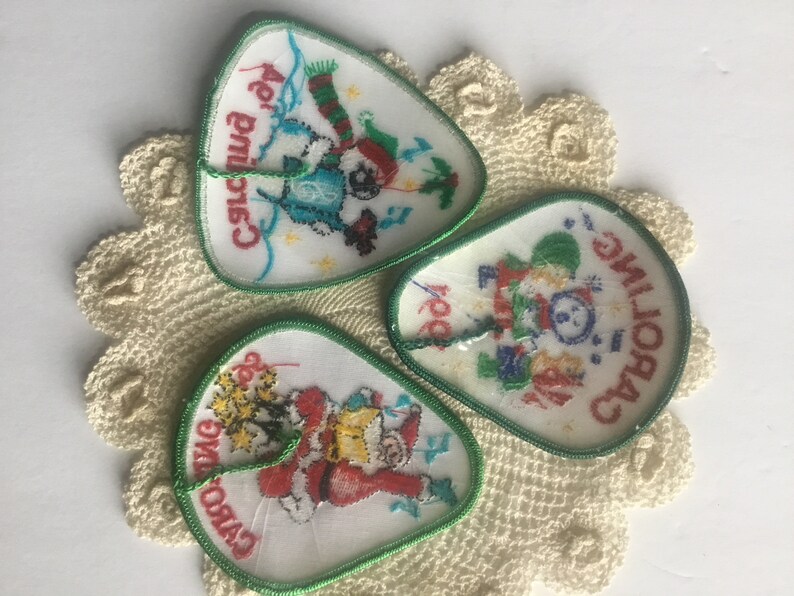 Girl Scout Caroling Badges/patches lot of 3 - Etsy