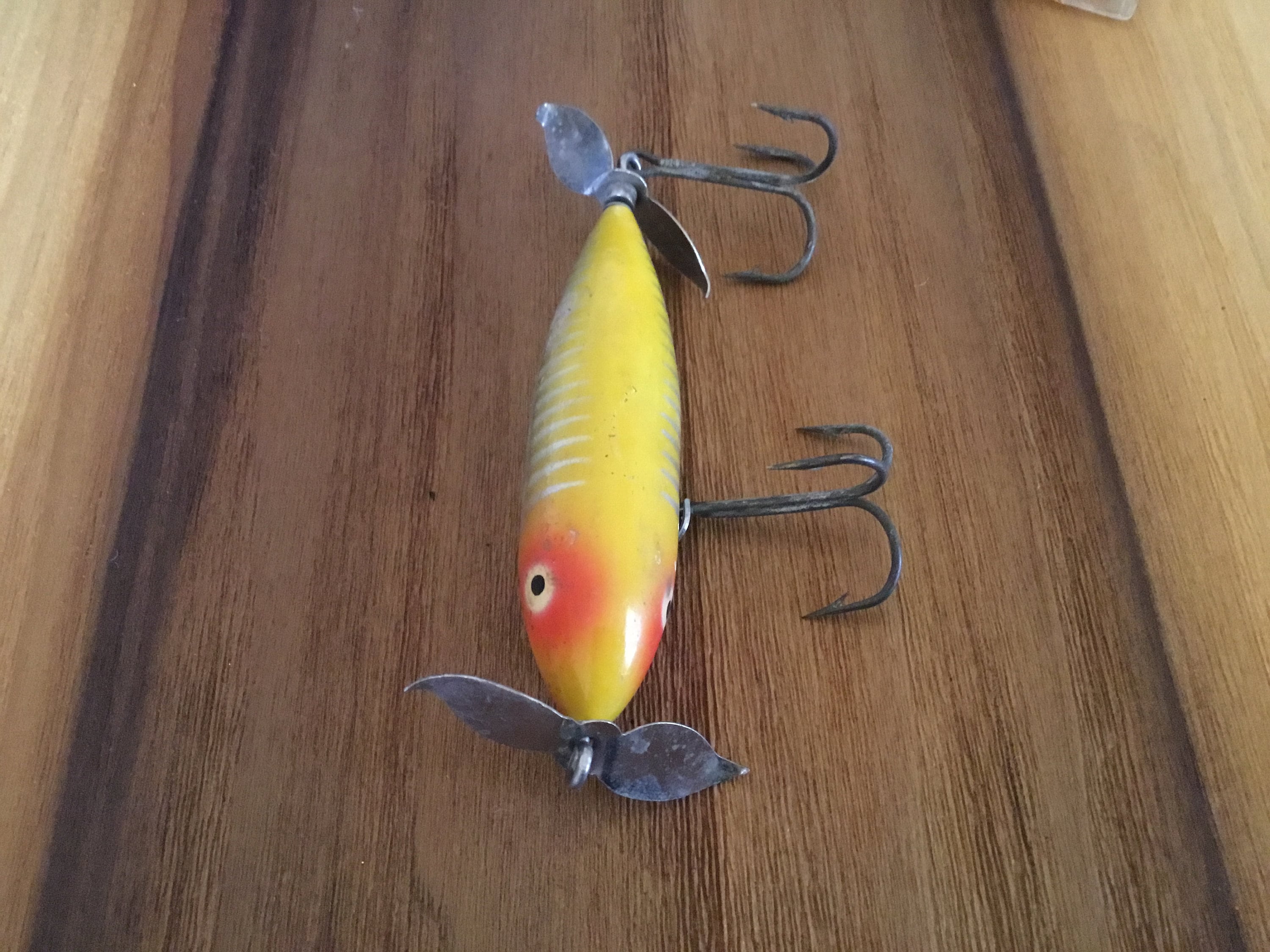 Heddon Wounded Spook Vintage Fishing Lure - Etsy