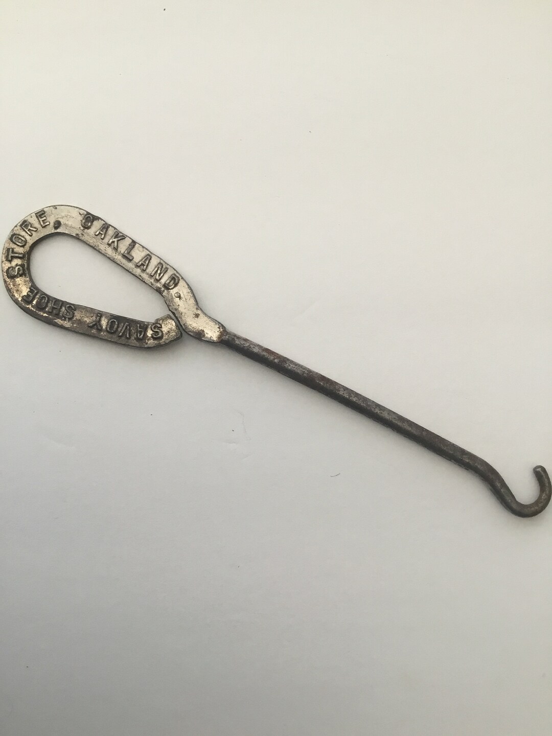 Shoe Button Hook Advertising Savoy Shoe Store Oakland - Etsy