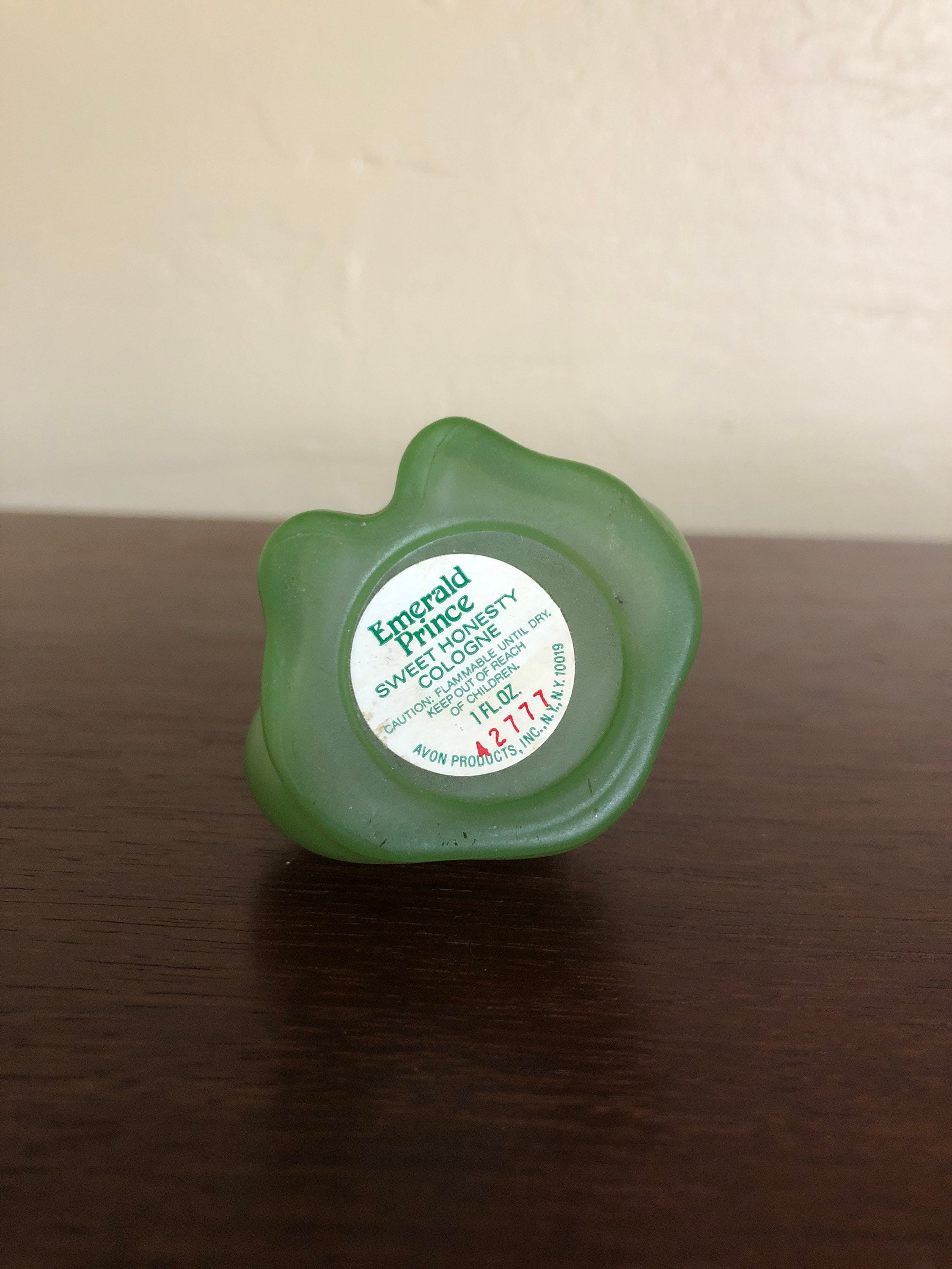 Avon Emerald Prince Sweet Honesty Frog Cologne Bottle - Etsy