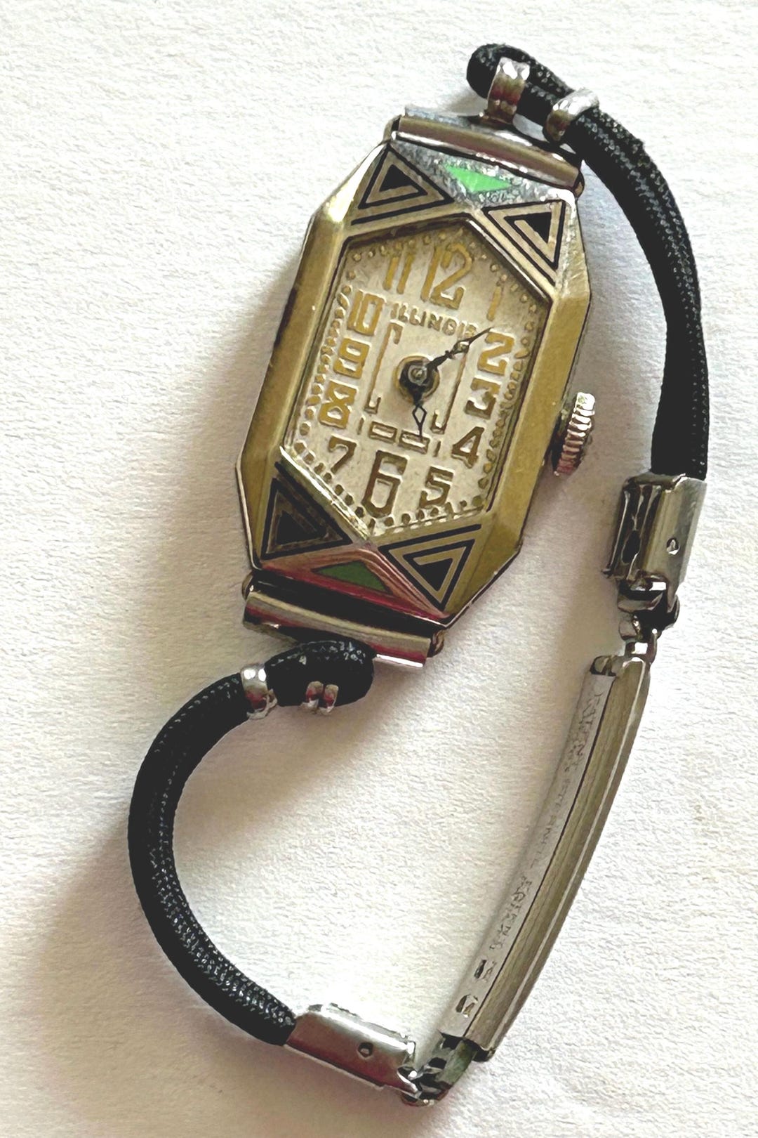 Antique Art Deco Illinois Ladies Wrist Watch (keeping Time) - Etsy