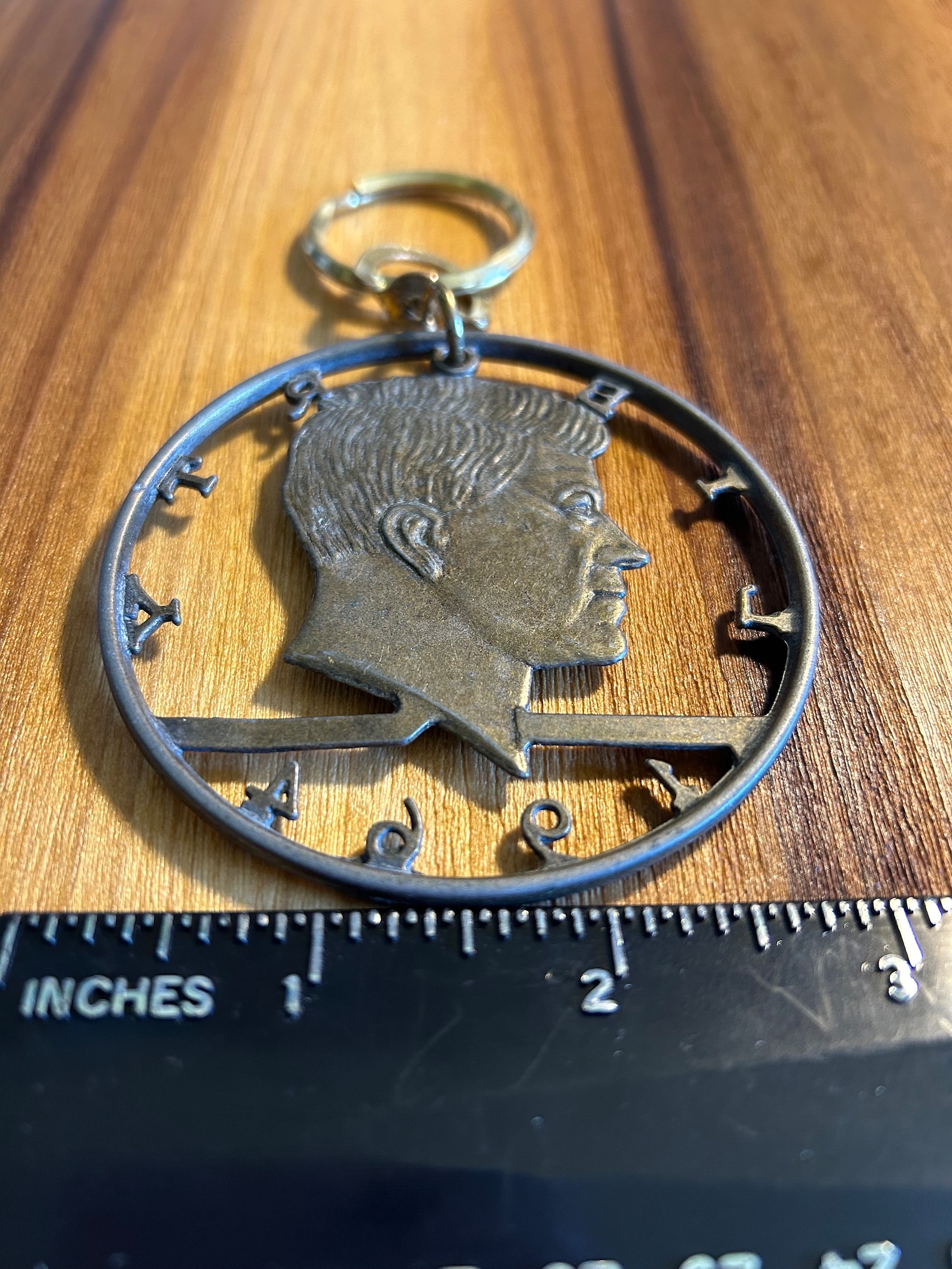 1964 John F Kennedy Memorial Keychain - Etsy