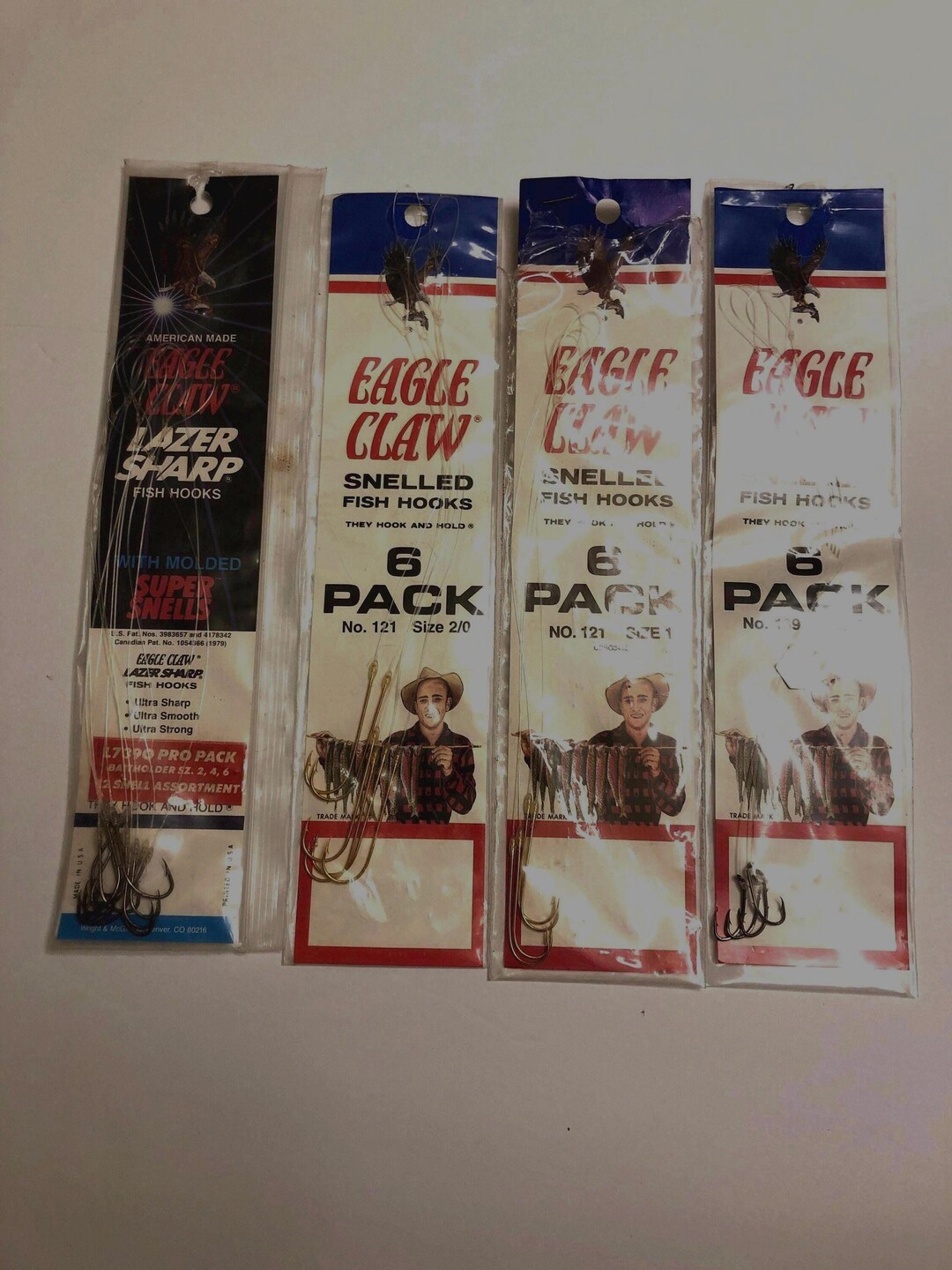 Fishing Eagle Claw Fish Hooks - Etsy