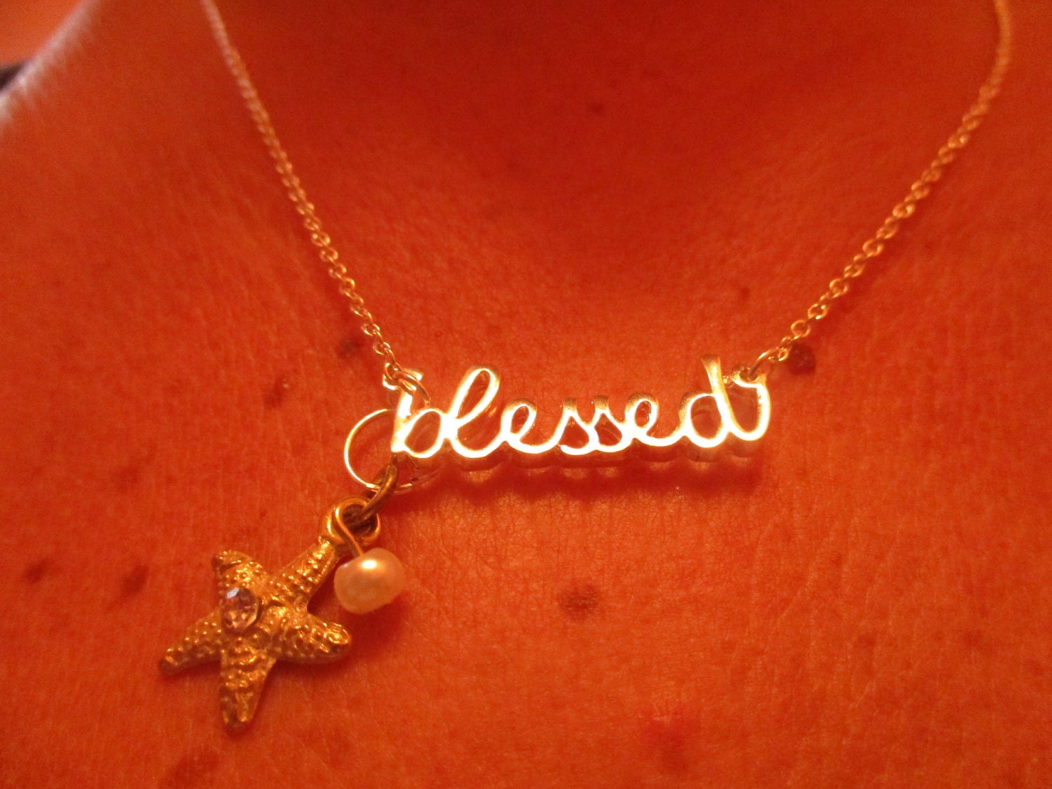 Handwriting Statement Word Necklaces Statement Jewelry - Etsy