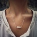Triplet Necklace, Pearls Necklace, Pearls Pendant, Pearl Sterling ...