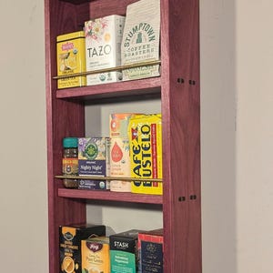 Purple Heart Tea, Coffee, Spice Rack - Etsy