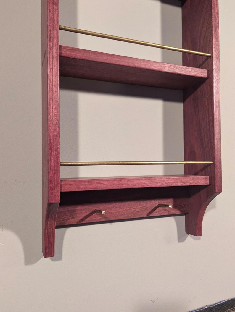 Purple Heart Tea, Coffee, Spice Rack - Etsy