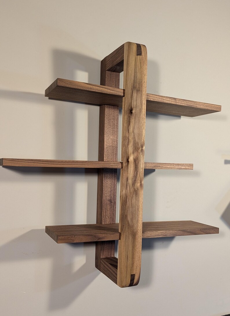 Walnut Adjustable Shelving - Etsy